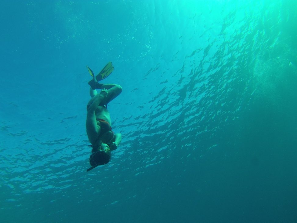 Free diving with Carlos Coste in Bonaire – Isabelle Arvers