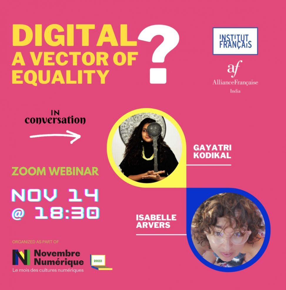 The digital, a vector of equality?, webinar with Gayatri Kodikal ...